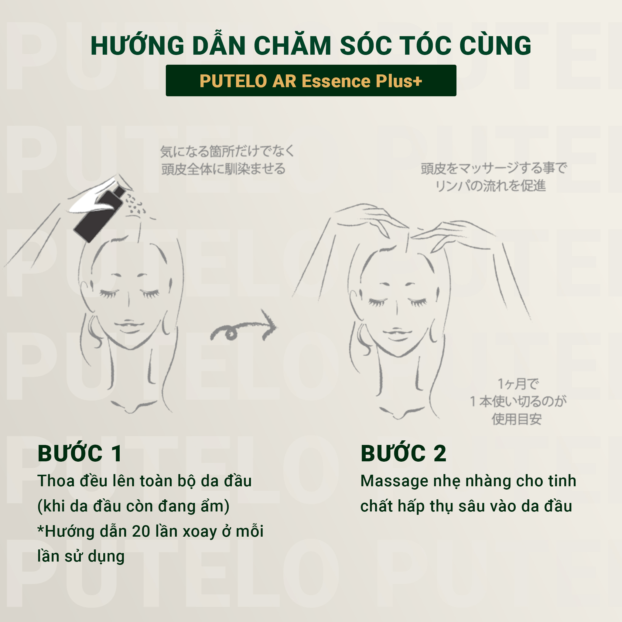 Combo Liệu Trình 1 Tháng Nước Thần Giảm Rụng Tóc, Hỗ Trợ Mọc Tóc, Tái Sinh 3 Tầng Da đầu, Trẻ ...