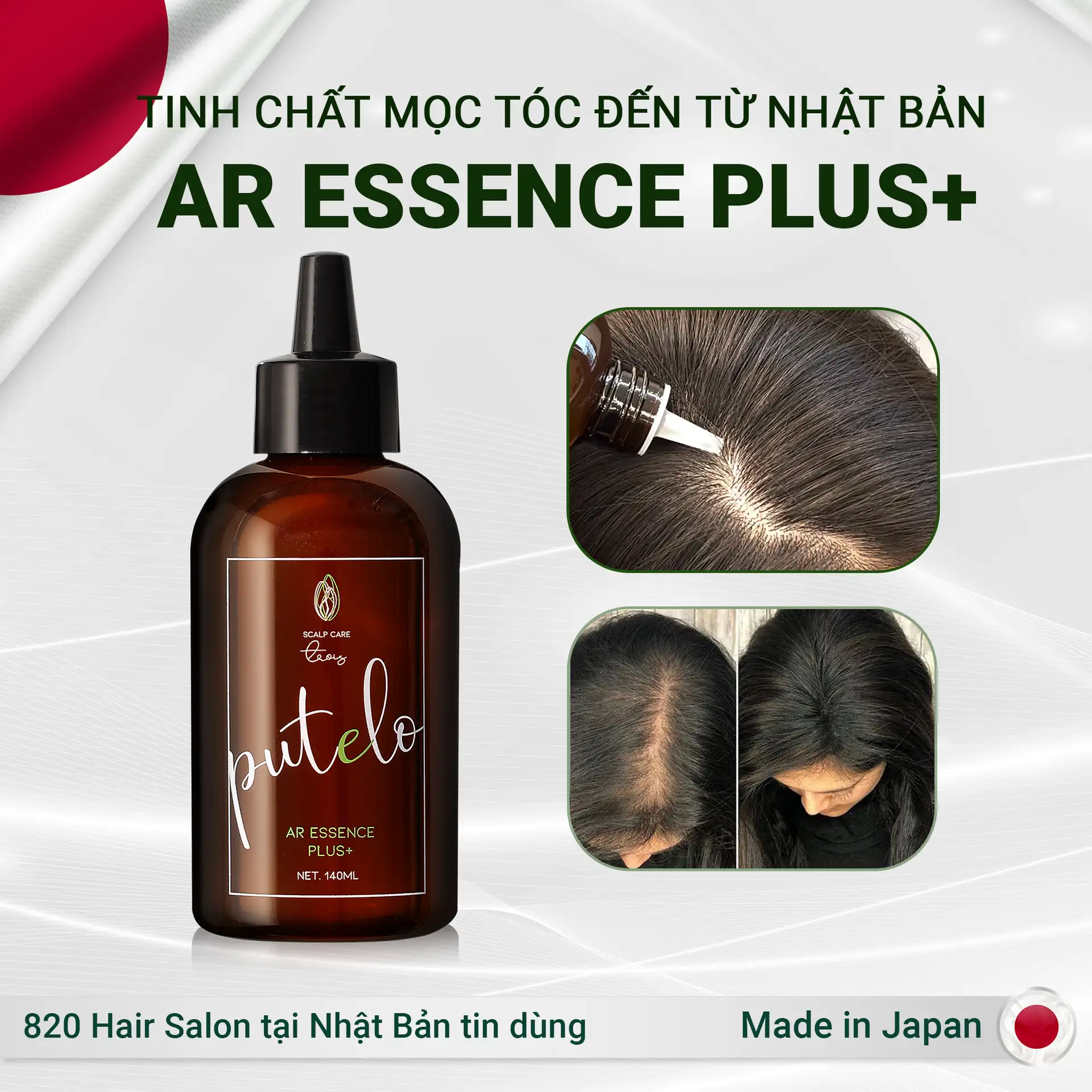 Combo Liệu Trình 6 Tháng Nước Thần Giảm Rụng Tóc, Hỗ Trợ Mọc Tóc, Tái Sinh 3 Tầng Da đầu, Trẻ ...