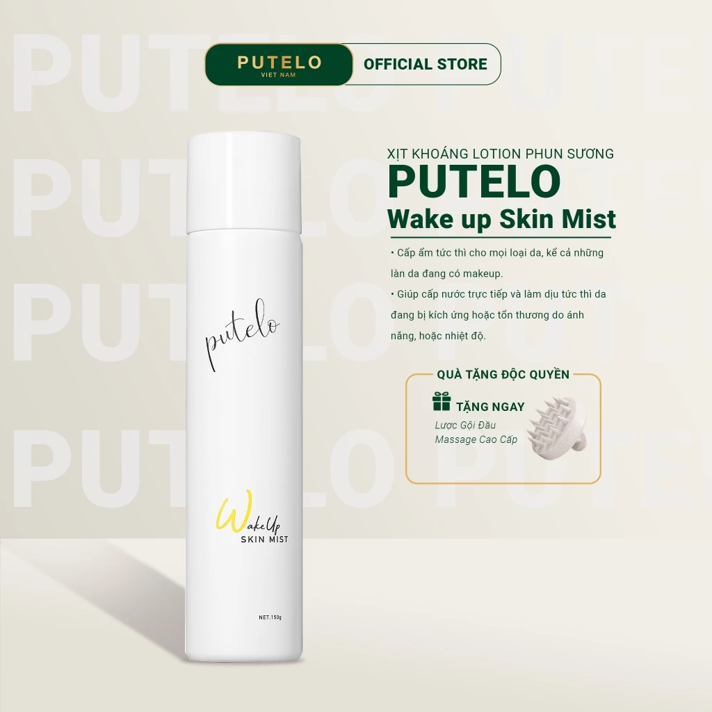 Lotion Dạng Xịt Khoáng Phun Sương Nâng Cơ Trẻ Hóa Da, Cấp ẩm Vượt Trội, Căng Bóng Da Wake Up ...