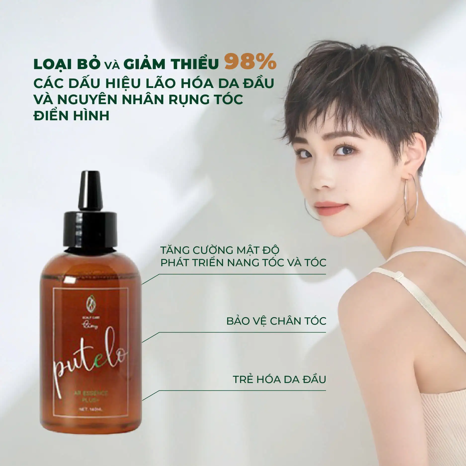 Combo Liệu Trình 6 Tháng Nước Thần Giảm Rụng Tóc, Hỗ Trợ Mọc Tóc, Tái Sinh 3 Tầng Da đầu, Trẻ ...